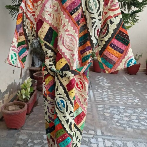Antique Old Vintage Bath Robe100% Cotton Indian Patchwork - Etsy