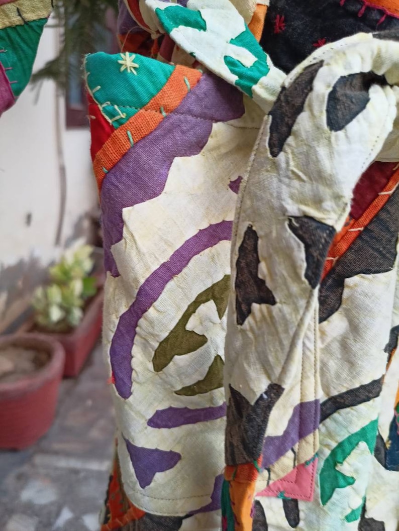 Antique Old Vintage Bath Robe100% Cotton Indian Patchwork - Etsy