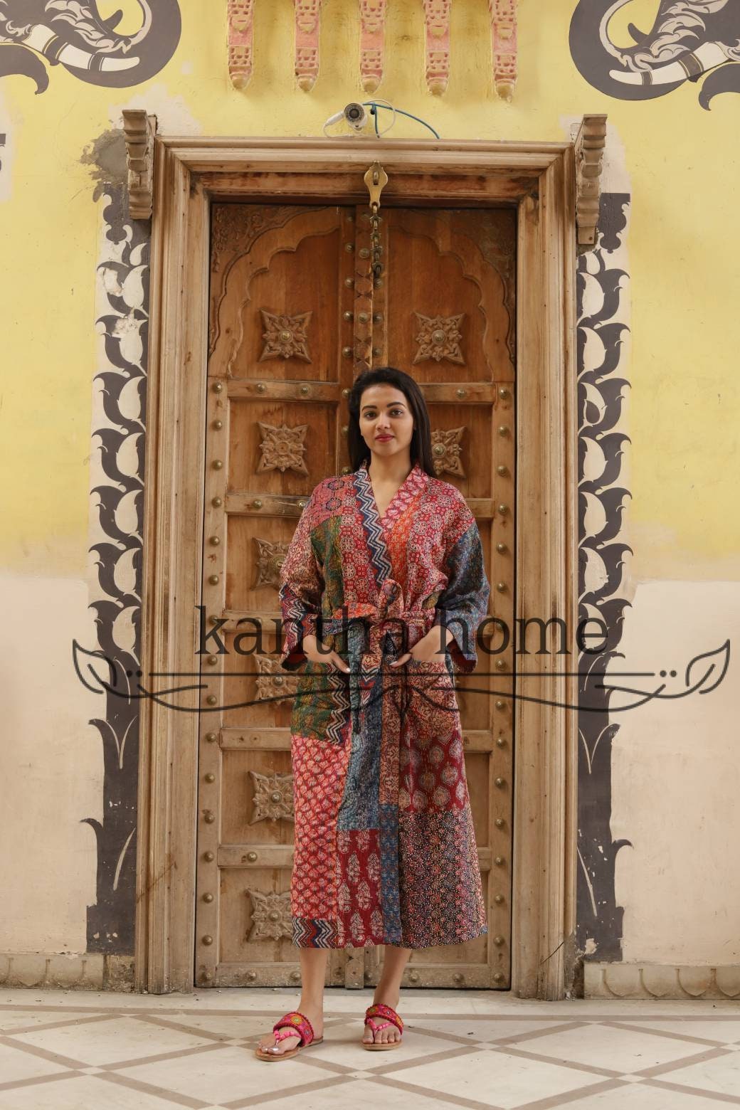 Cotton Bath Robe100% Cotton Indian Ajrag Patchwork Handmade - Etsy