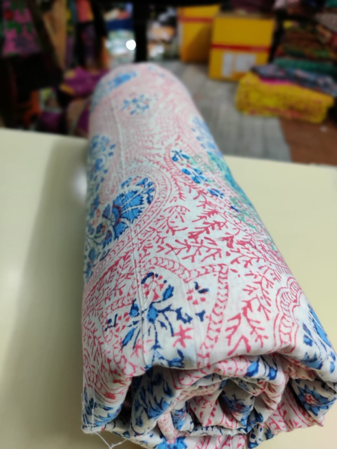 100% Cotton Indian Hand Block Print Fabric Jaipur Sanganer - Etsy