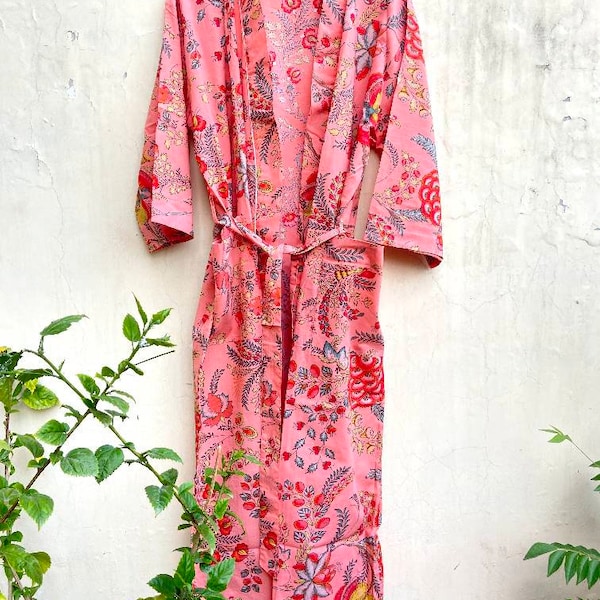 Indian Cotton Robe - Etsy