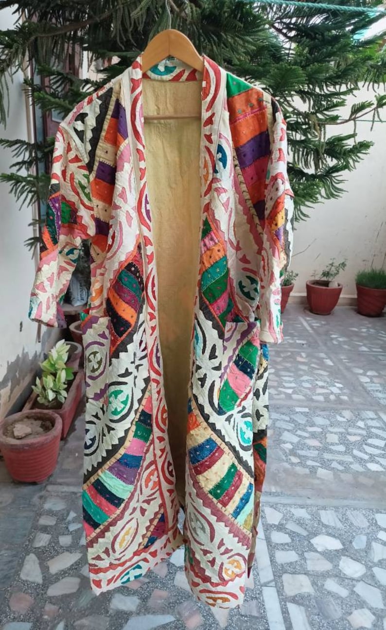 Antique Old Vintage Bath Robe100% Cotton Indian Patchwork - Etsy