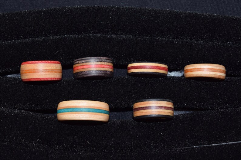 Recycled Skateboard Ring | Etsy
