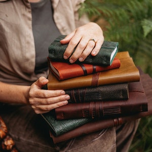 Make Your Own Leather Journal Kit, A6, A5 & A4. DIY Leather Craft ...