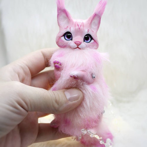 Kitten Millie Plushed Toy Stuffed Toy Handmade Toy | Etsy