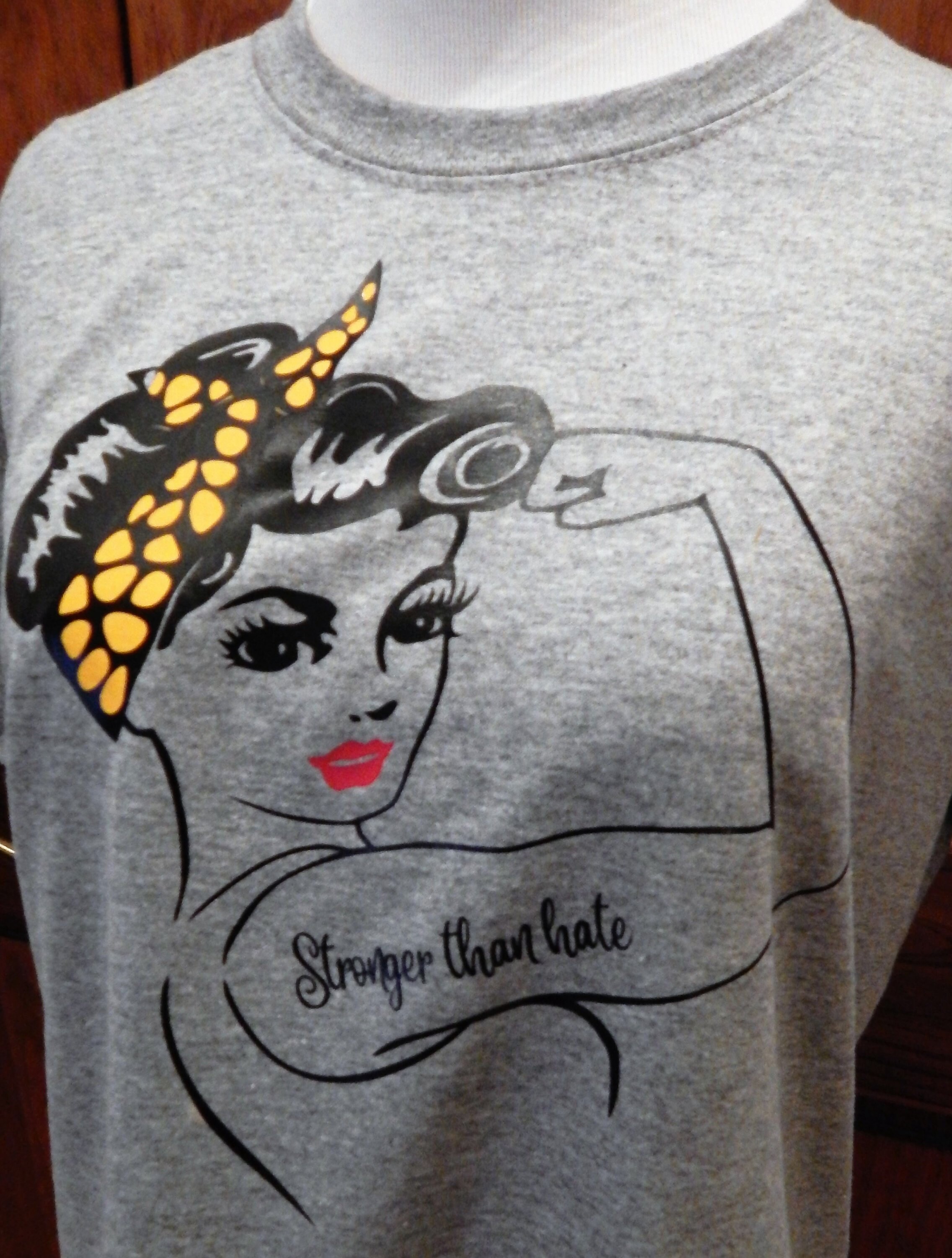 Rosie the Riveter Pittsburgh Shirtpittsburgh Strong Stronger - Etsy