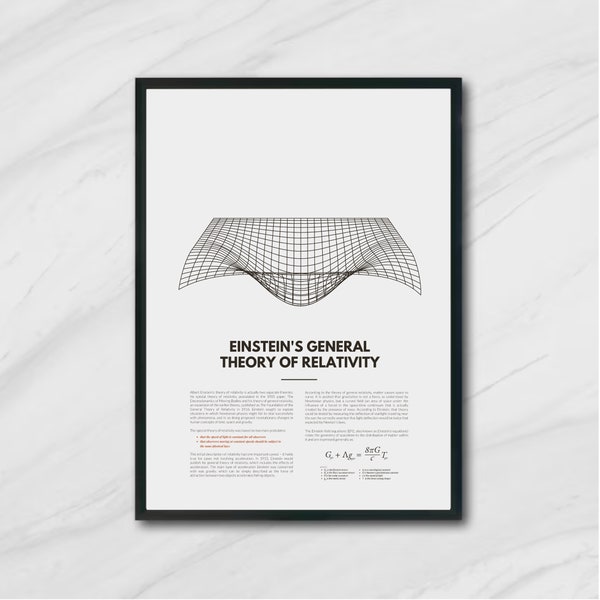 Theory of Relativity - Etsy