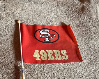 49ers Spirit Flag - Etsy