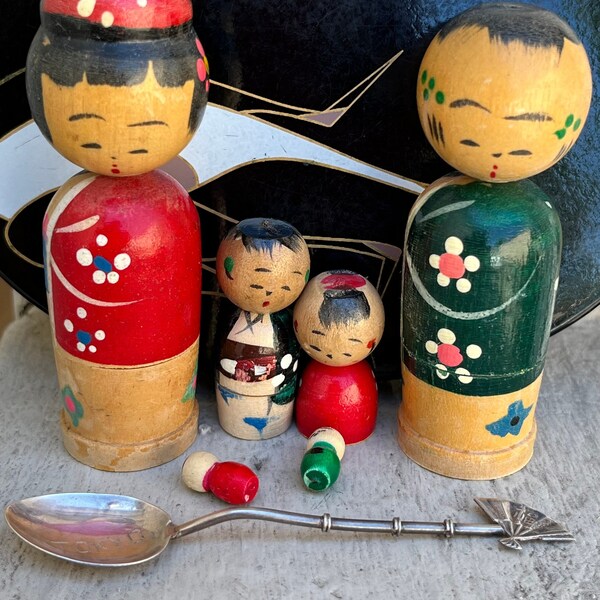 Japanese Kokeshi Box - Etsy