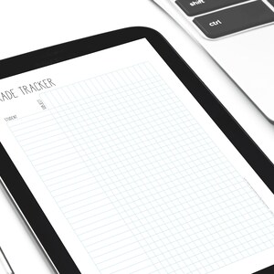 Grade Tracker for Teachers Printable & Digital Template PDF Class ...