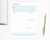 Editable Teacher Planner Template, Canva Teacher Planner Template ...