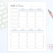 Food Journal & Fitness Tracker Weekly Printable – One Week Health ...