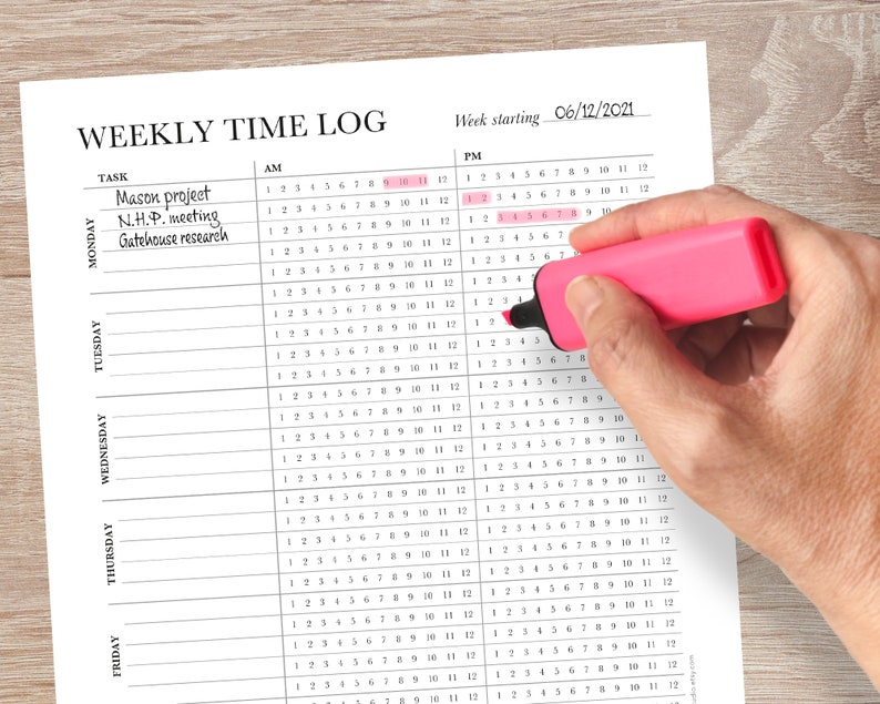 work-time-sheet-printable-weekly-project-time-tracker-7-etsy