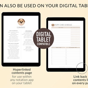 New Puppy Planner Bundle – Printable Pet Care Planner – Puppy Checklist ...