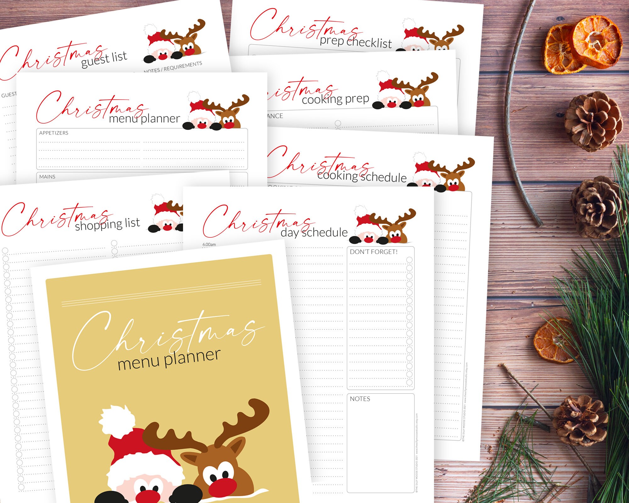 Christmas Menu Planner Printable Kit Holiday Meal Planning Etsy UK christmas-menu-planner-printable-kit-holiday-meal-planning-etsy-uk
