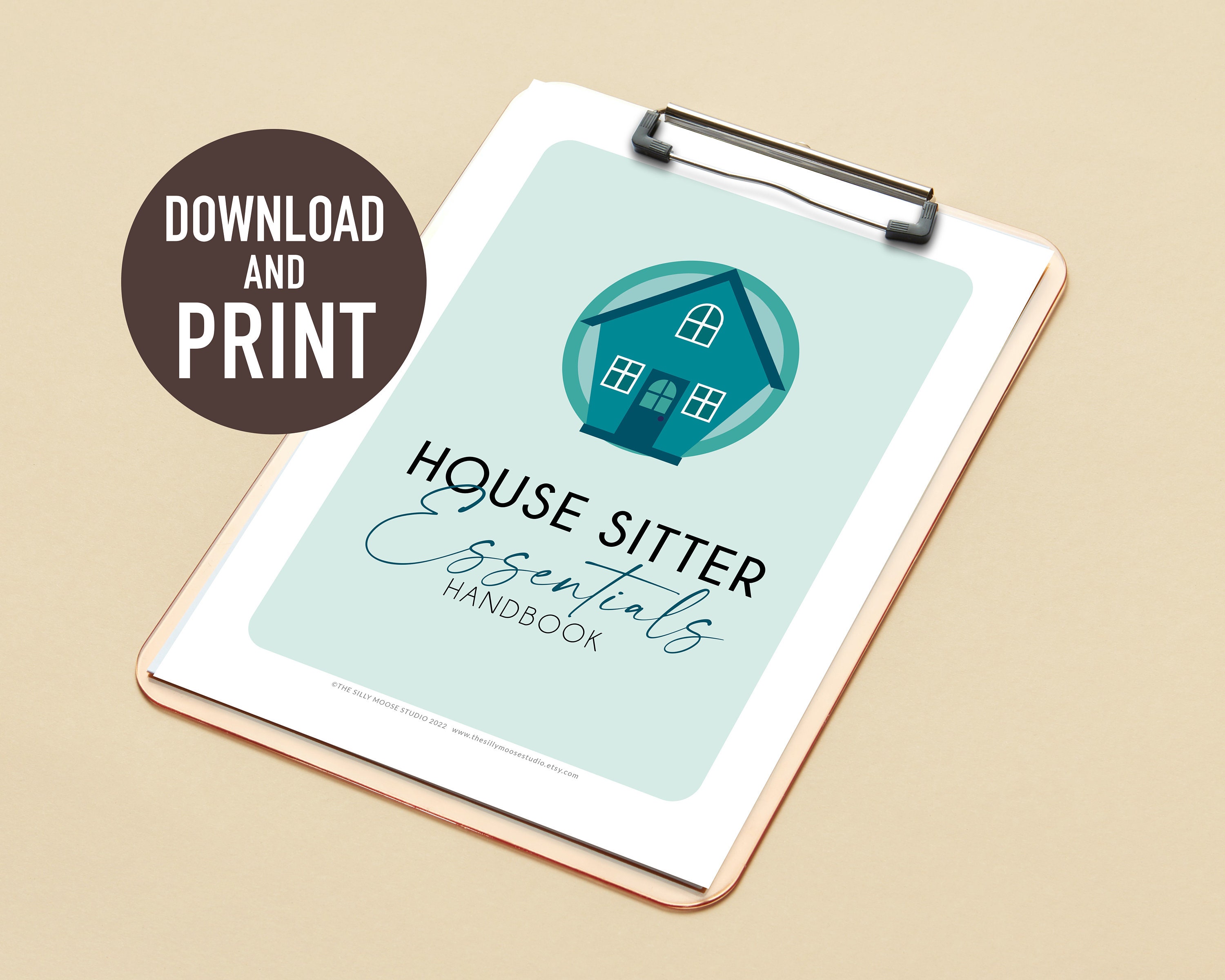 House Sitter Instructions Printable – House Guest Welcome Information ...
