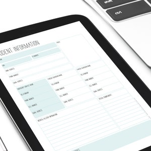 Teacher Planner Printable Kit – Tutor Class Planning Bundle – Academic ...