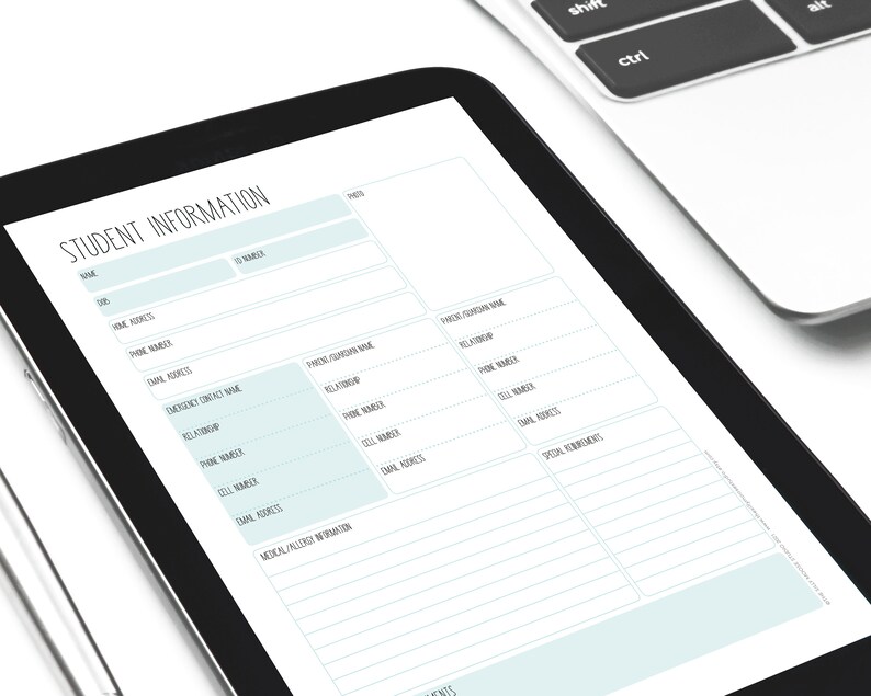 Teacher Planner Printable Kit Tutor Class Planning Bundle - Etsy