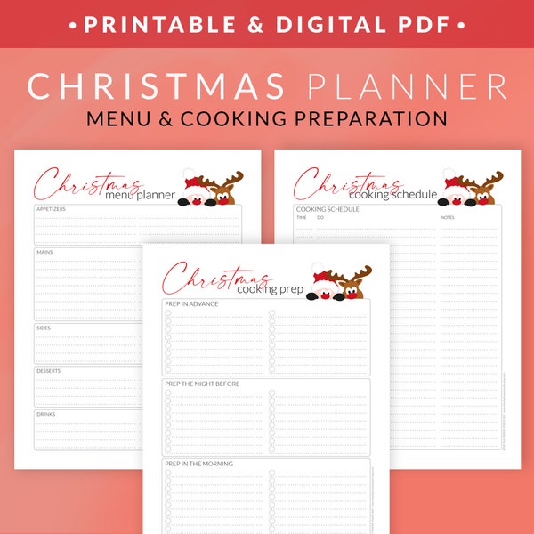 Christmas Planner - Etsy