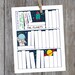 Kids Reading Log Printable Space Themed Childrens Bookshelf Book Chart ...