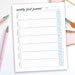 Weekly Planner Printable Editable CANVA Planner Template Pastel Rainbow ...