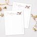 Christmas Card List Printable Set – Holiday Card Tracker Checklist ...