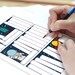 Kids Reading Log Printable – Space Themed Childrens Bookshelf Book ...
