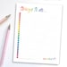 To Do List Printable & Digital Rainbow Daily Checklist - Etsy