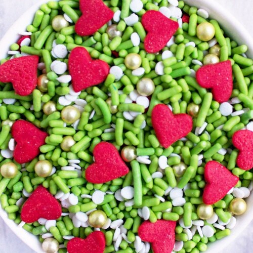 Two Sizes Too Small Sprinkle Mix Christmas Sprinkle Mix | Etsy