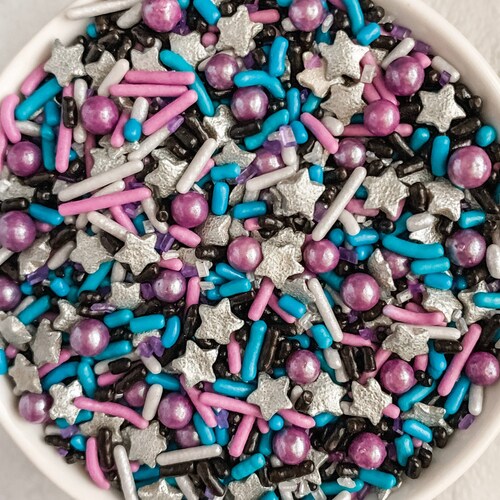 Star Sprinkles Silver Galaxy Sprinkles Edible Stars 4 - Etsy