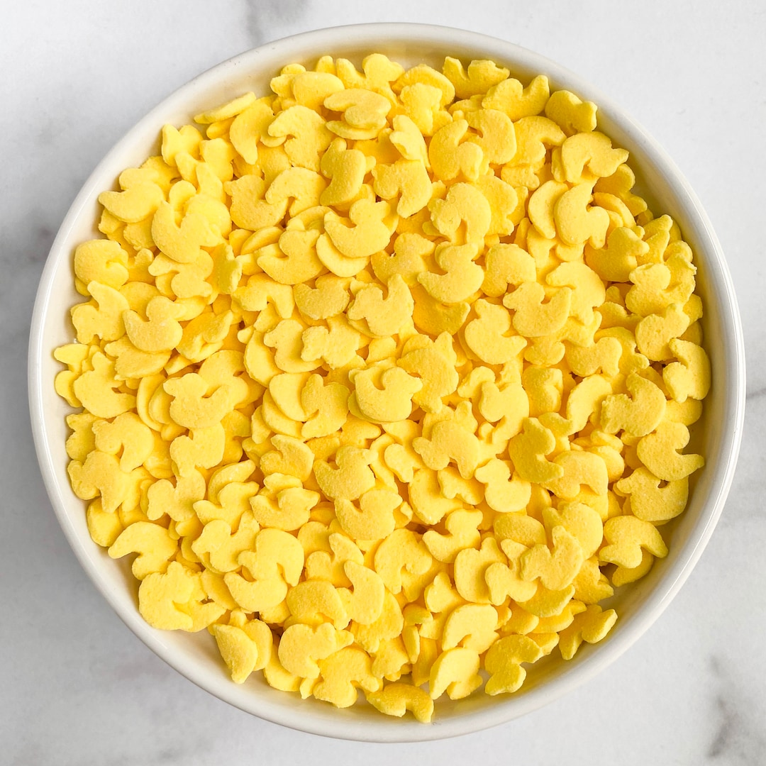 Duck Sprinkles 4 Ounces Rubber Duck Sprinkles Edible Sprinkles - Etsy