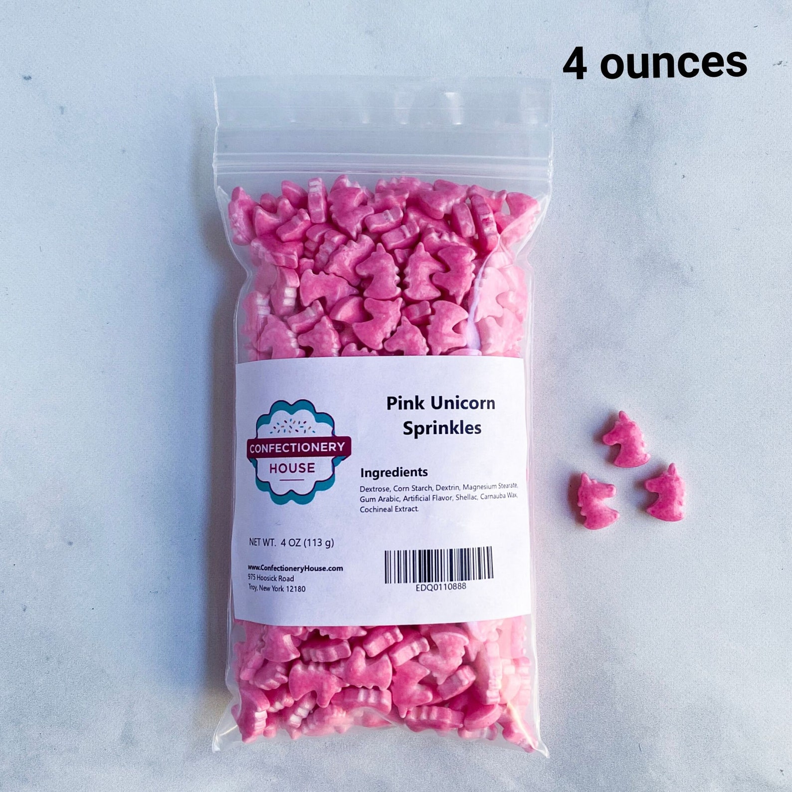 Pink Unicorn Sprinkles Unicorn Head Sprinkles 4 ounces | Etsy
