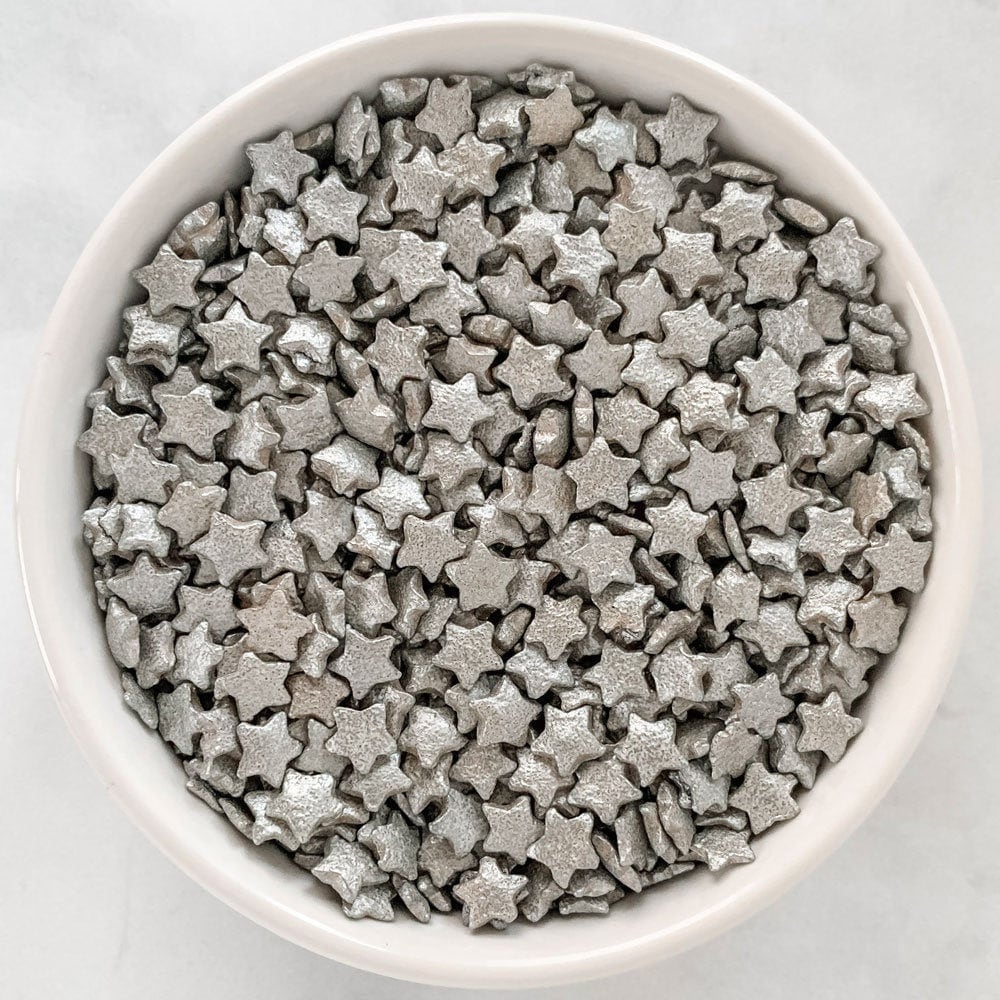 Star Sprinkles Silver Galaxy Sprinkles Edible Stars 4 - Etsy