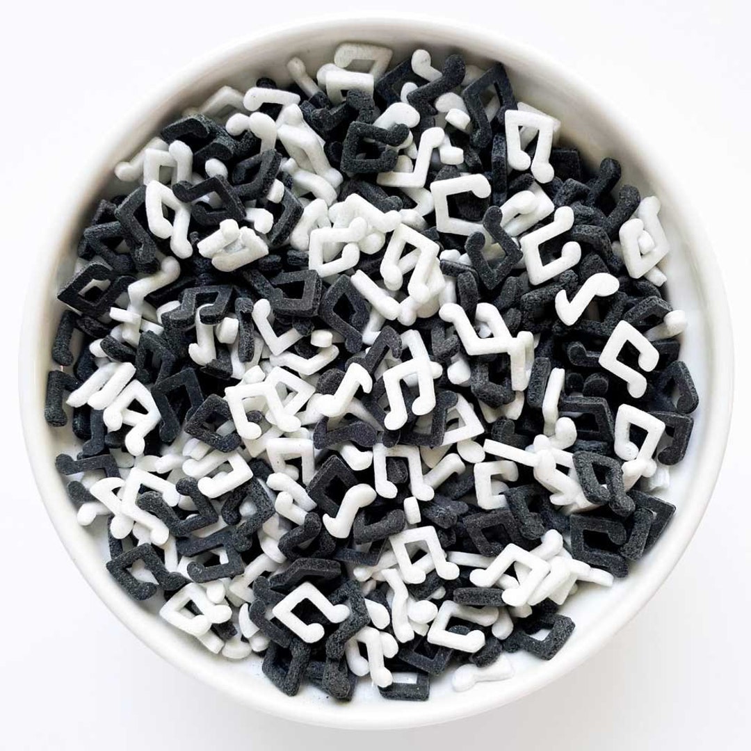 Music Note Sprinkles | 2.5 Ounce Package | Edible Sprinkles | Music ...