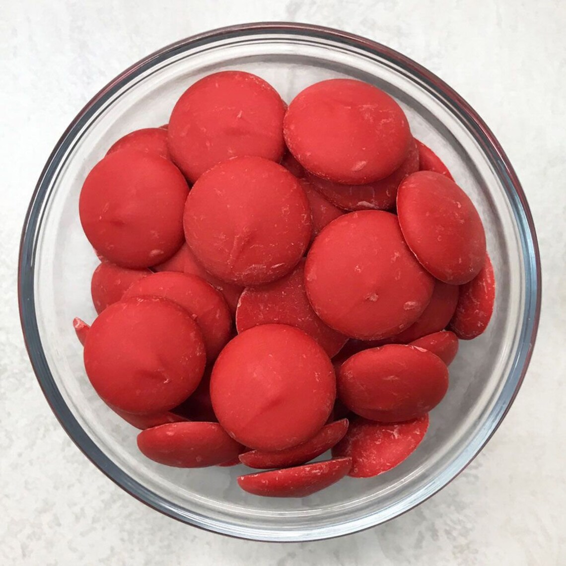 Merckens Red Chocolate Melts | 1 Pound Bag | Melting Chocolate | Candy ...