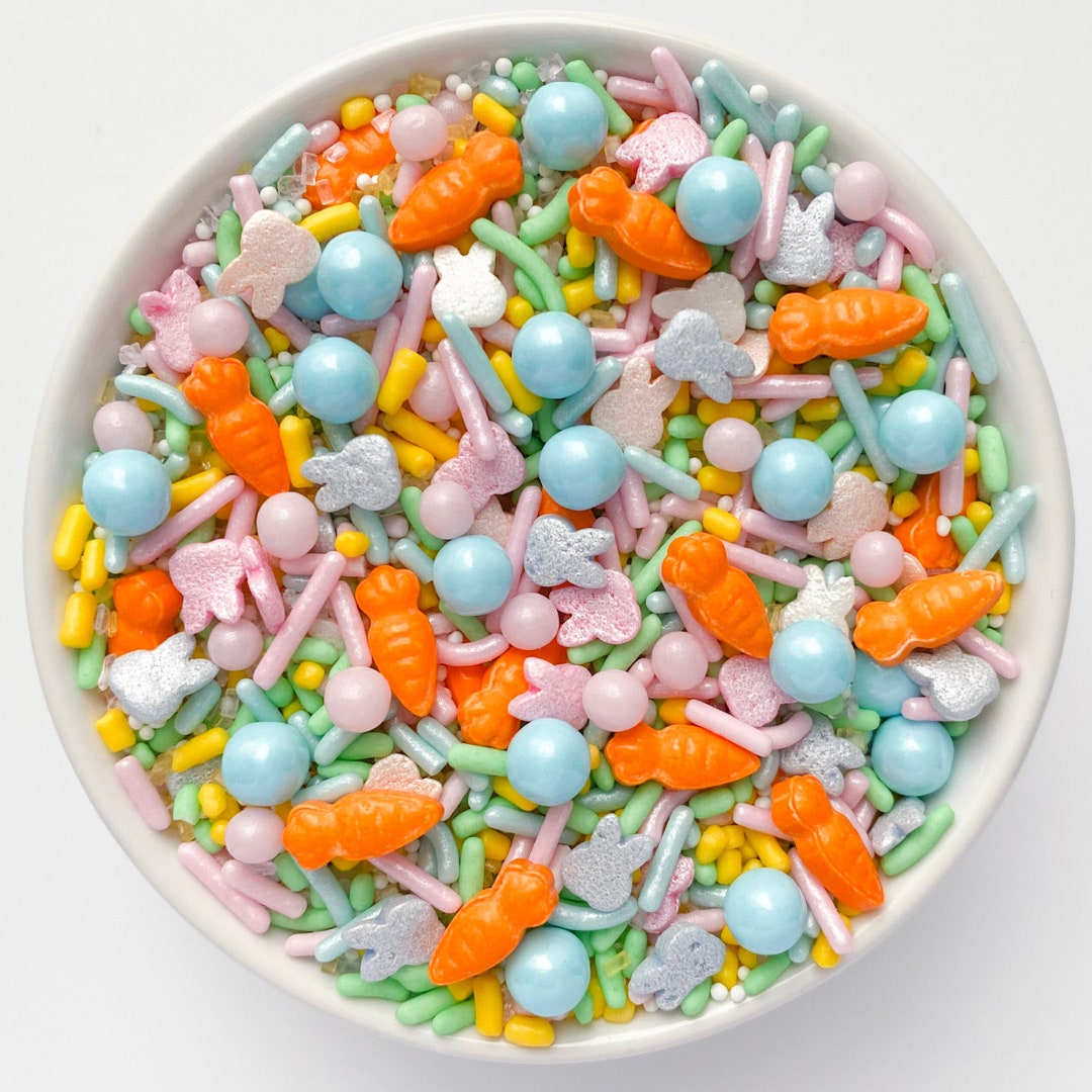 Cottontail Sprinkle Mix | 3 Ounces | Easter Sprinkles | Edible ...
