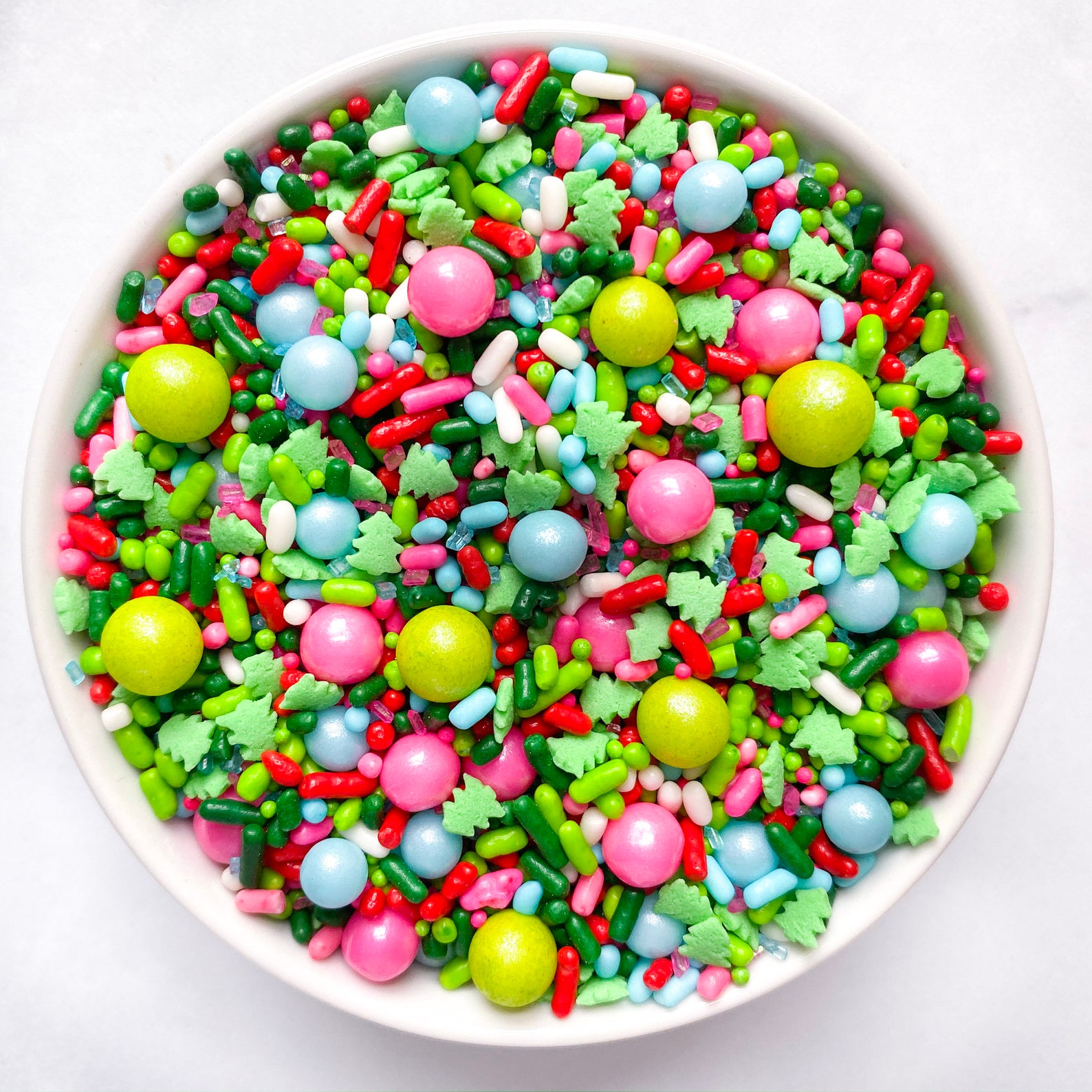 Merry and Bright Sprinkle Mix: Edible Cake Decorations (3 Ounces) - Etsy