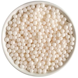 5MM White Edible Pearls | 2.5 Ounces | White Edible Pearls | Sugar ...