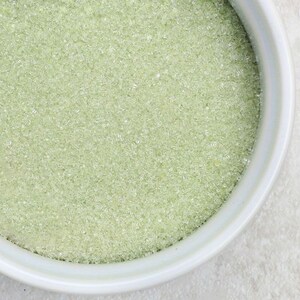 Pastel Green Sanding Sugar | 4 Ounces | Light Green Sanding Sugar ...