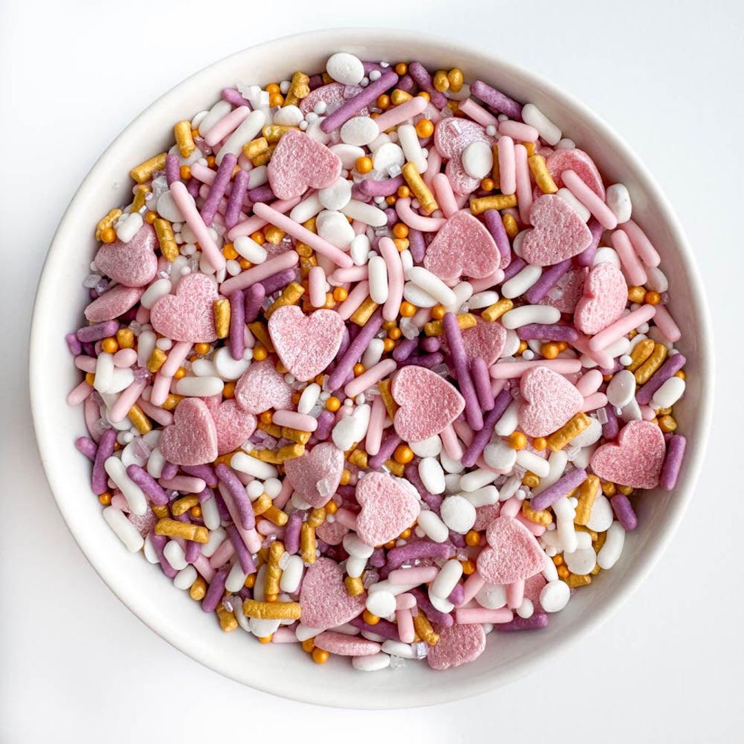Whimsical Love Sprinkle Mix: Edible Cake Decorations (3 Ounces) - Etsy