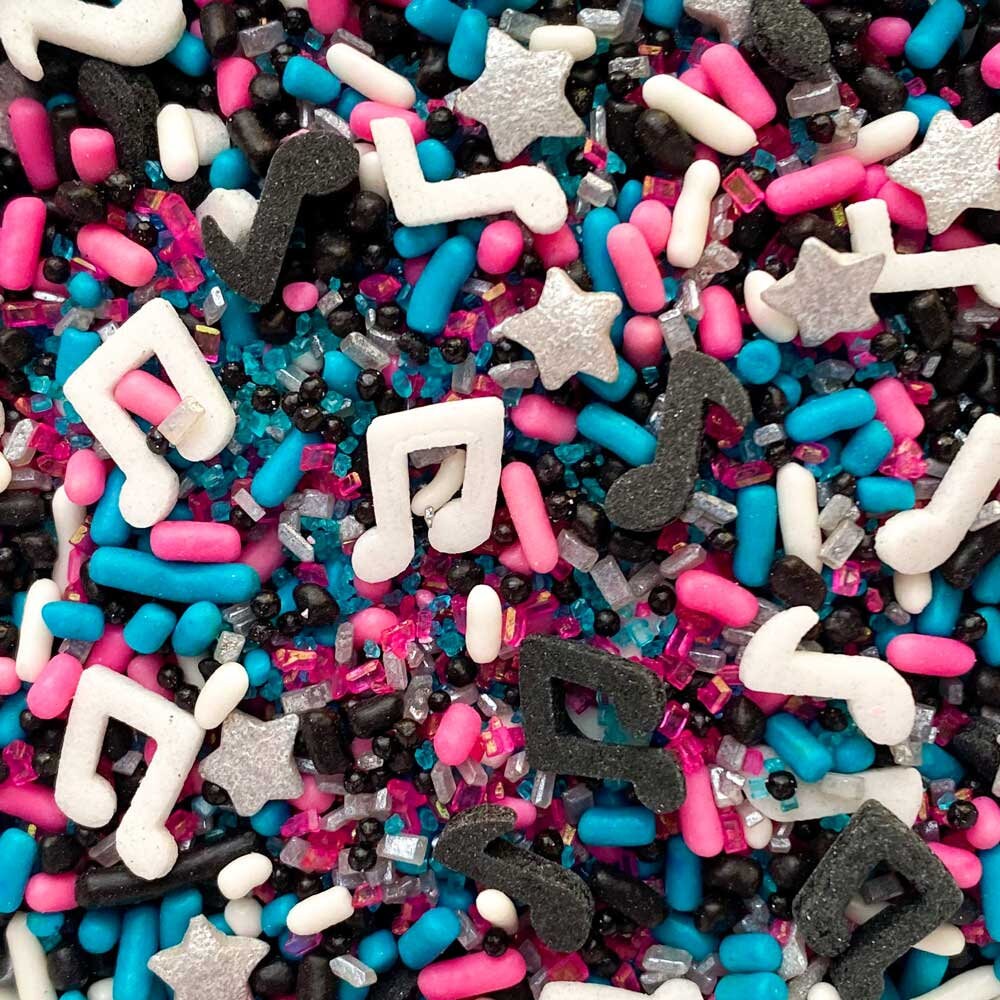 Social Media Star Sprinkle Mix 3 Ounces Music Note - Etsy