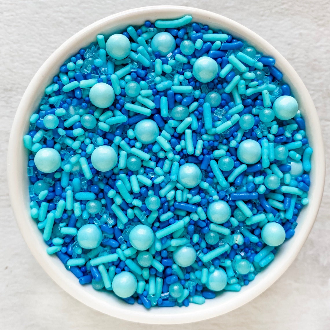 Blue Sprinkle Mix Baby Shower Sprinkles Gender Reveal - Etsy