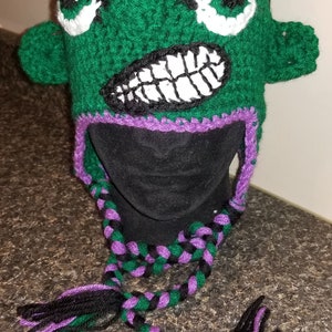 Crochet Hat Hulk - Etsy