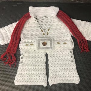 Crochet Pattern Elvis Jumpsuit for Sizes 0-24 Months DIGTIAL PATTERN ...