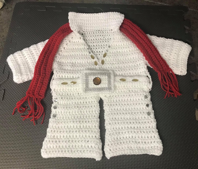 Revised:crochet Pattern Elvis Jumpsuit for Sizes 0-24 Months DIGTIAL ...