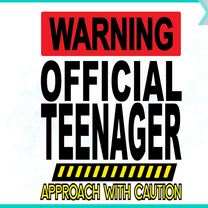 Official Teenager Svg - Etsy