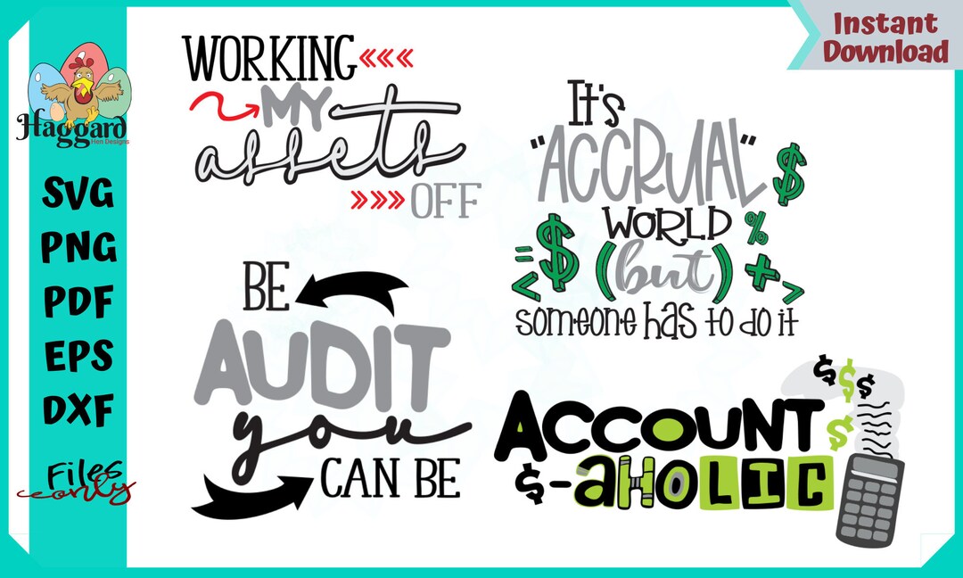 Accountant SVG Bundle - Etsy