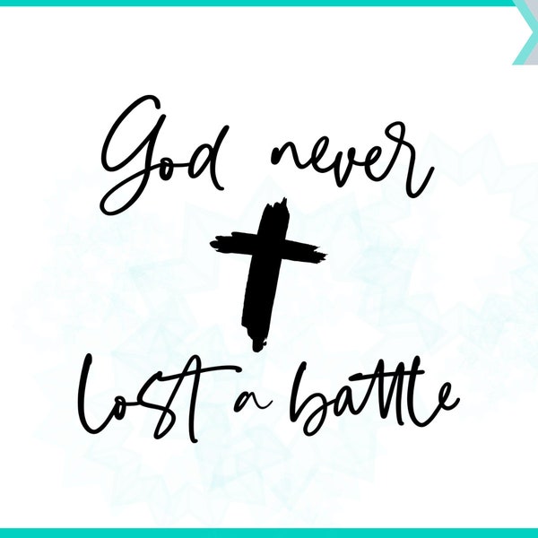 Never Lost a Battle - Etsy