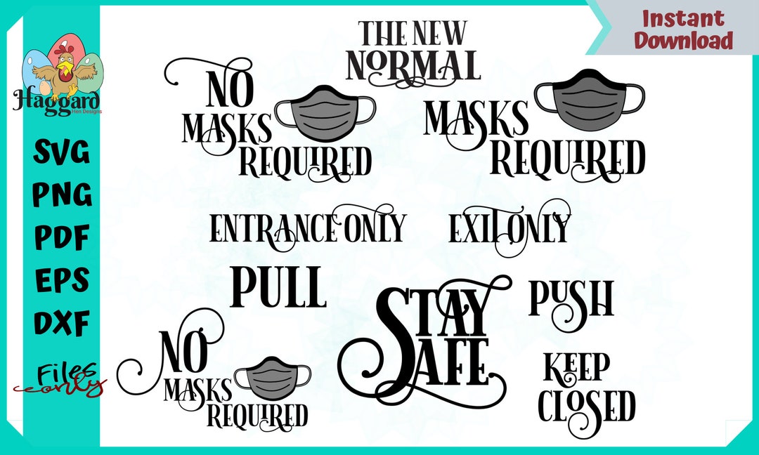 Door Sign SVG Bundle - Etsy