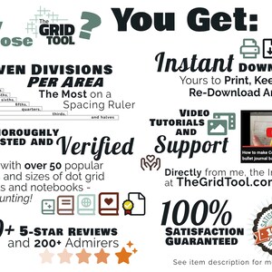 A5 5mm + Cahier Slim Smarter Spacing Ruler : the Grid Tool Printable ...